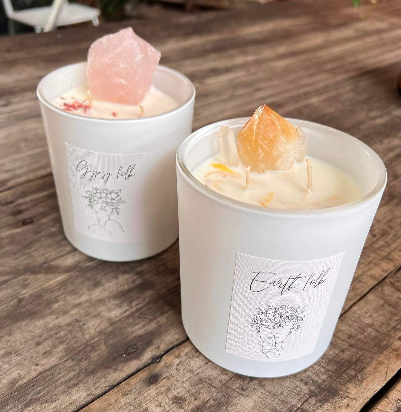 Gypsy Folk & Earth Folk Candle Small – Folk and Co.